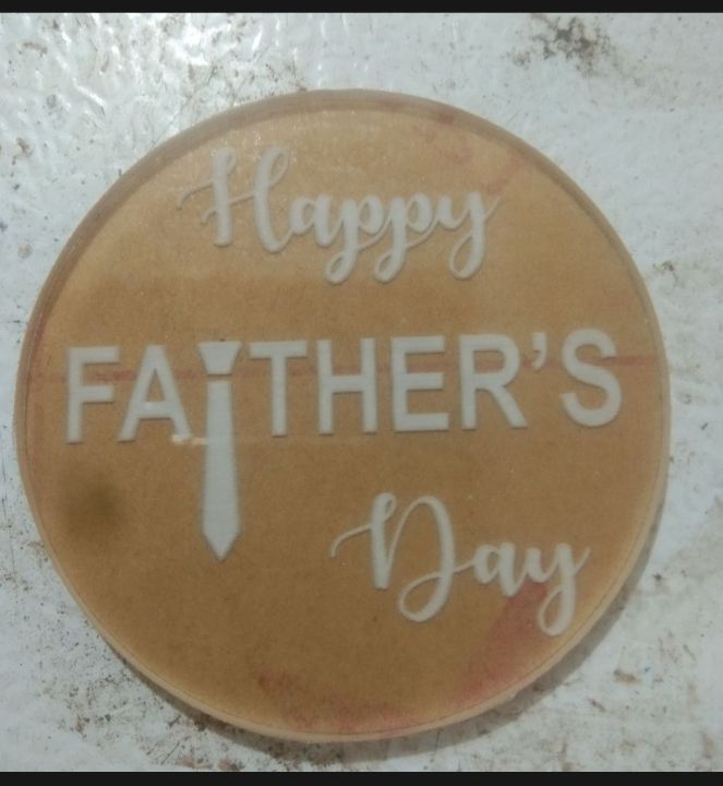 hbd father day fondant embosser design 2 hai | Daraz.pk