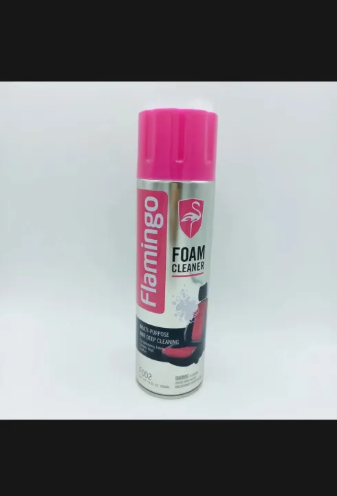 Flamingo Multi Purpose Foam Cleaner 650ml like Fabric, Leather & Carpet | Daraz.pk