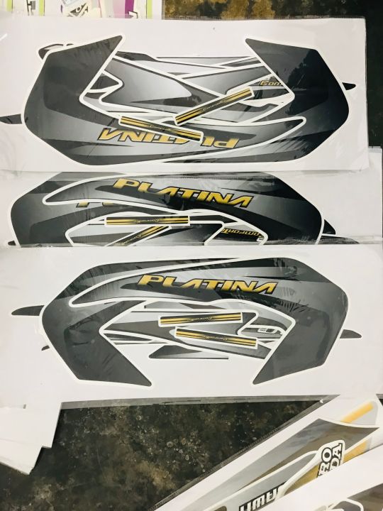Bajaj platina comportec new sticker | Daraz.lk