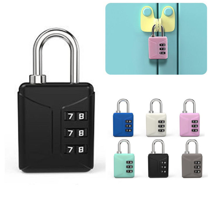 1pc Password Lock Combination Lock 4 Digit Make Of Plastic Outdoor ...