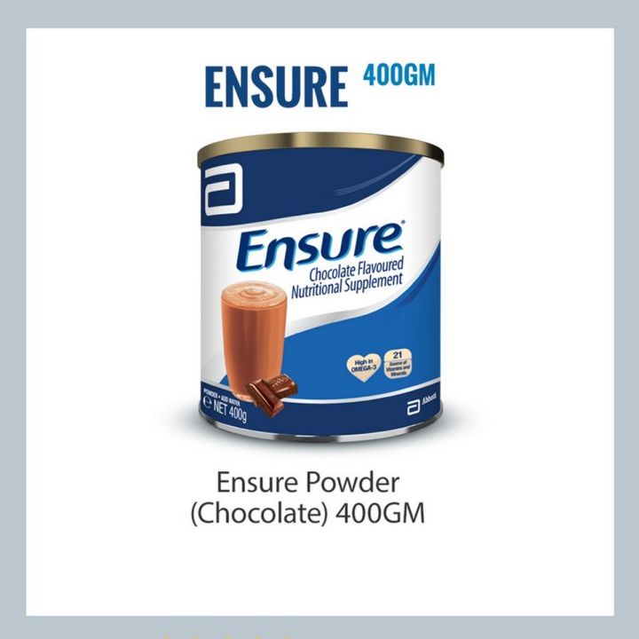 Ensure Powder Chocolate 400g Tin | Daraz.pk
