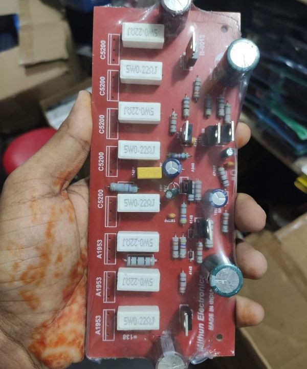 INDIAN PCB 8 Transistors Amplifier Circuit Board For 5200 & 1943 IC ...