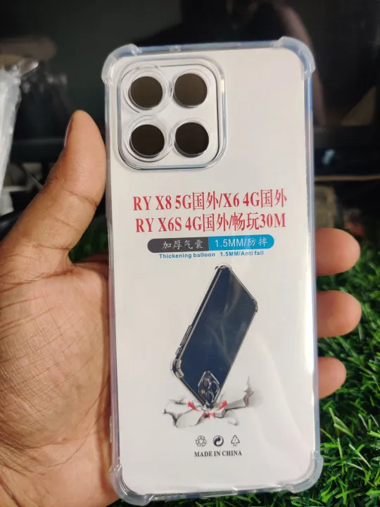 Transparent Back Cover For Honor X6 /Honor X6s | Daraz.com.bd