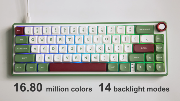 Royal Kludge RK R65 Brown Switch RGB Hot Swappable Mechanical Gaming ...