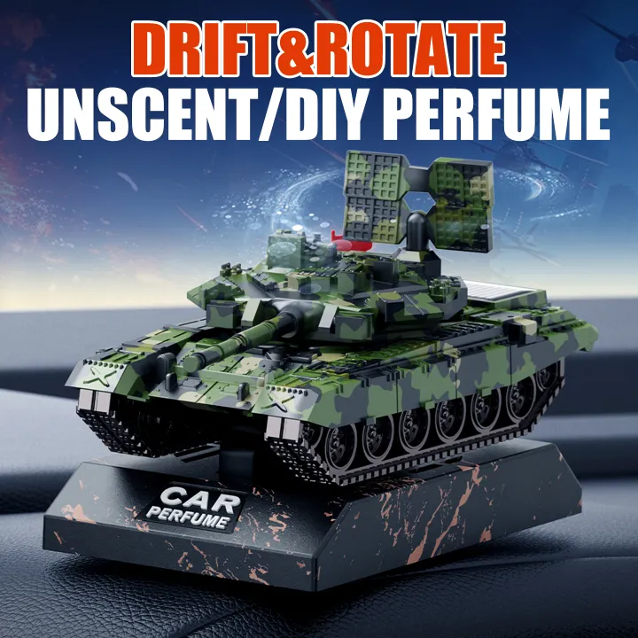 No perfume DIY fragrance diffuser Drift tank model rotate radar car ...