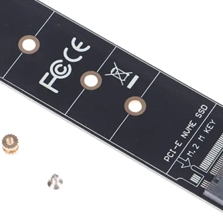 1Pc PCIE to M2 Adapter NVMe SSD M2 PCIE X1 Raiser PCI-E PCI Express M ...