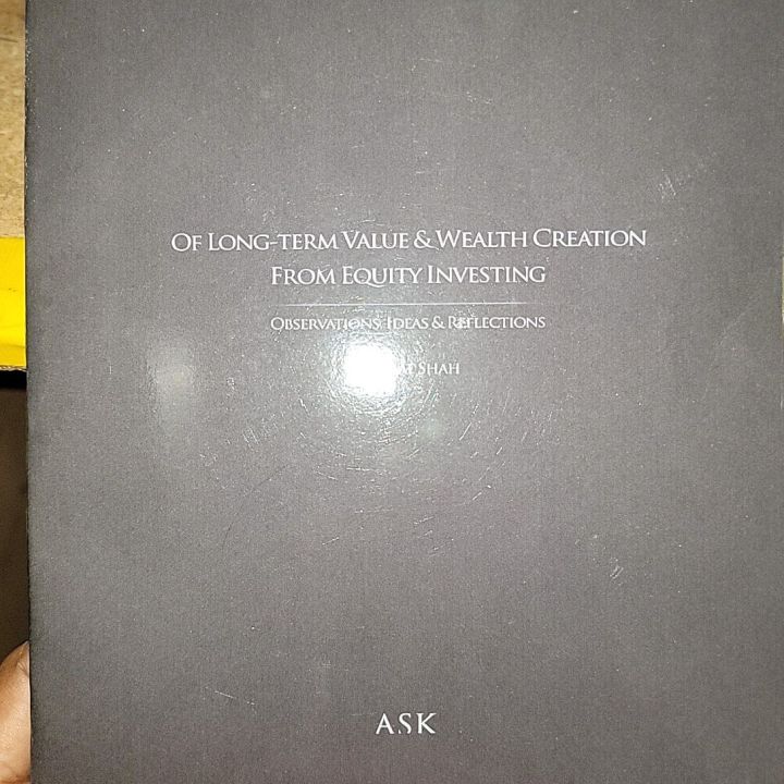 Of Long-Term Value & Wealth Creation From Equity Investing By Bharat ...