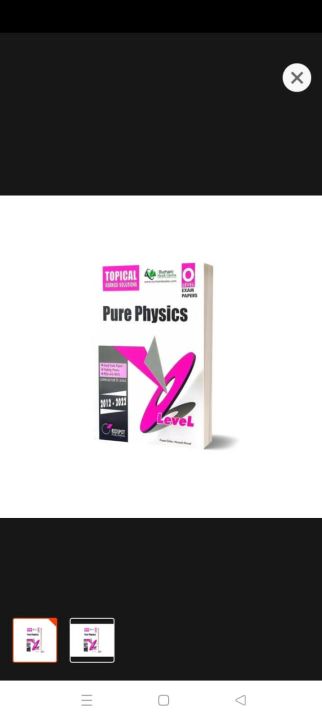 Pure Physics GCE O Level (Topical) | Daraz.pk