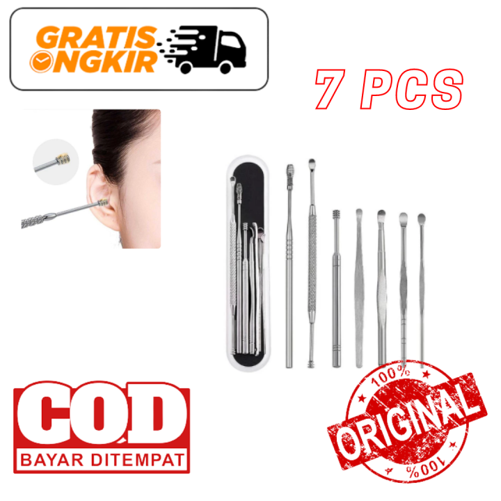 7 types of stainless steel ear cleaner | Shop.com.mm