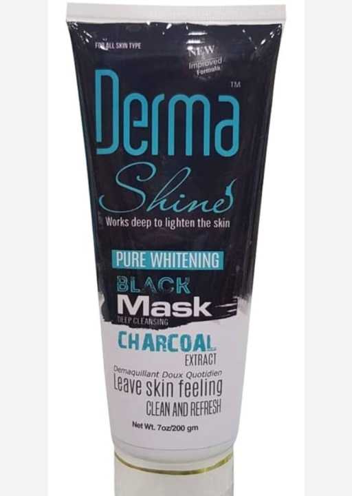 Derma shines Charcoal brighting face and cleaning and fresh | Daraz.pk