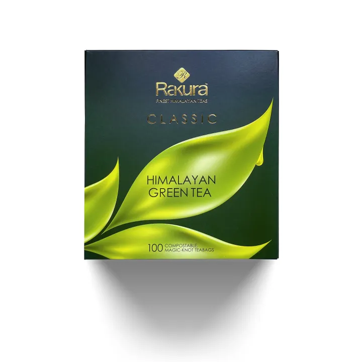 Rakura Classic Himalayan Green Tea 100 Tea Bags | Daraz.com.np