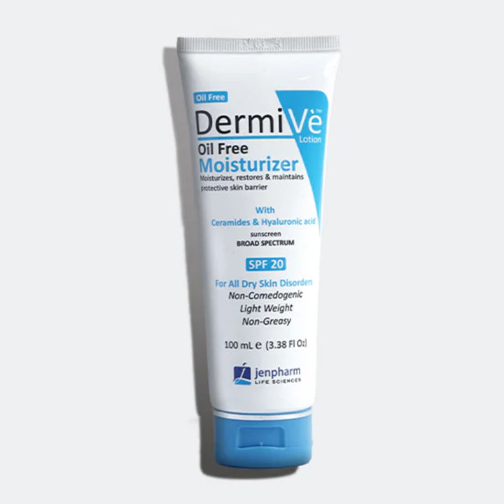 Jenpharm - Dermive Oil Free Moisturizer 100ml | Daraz.pk