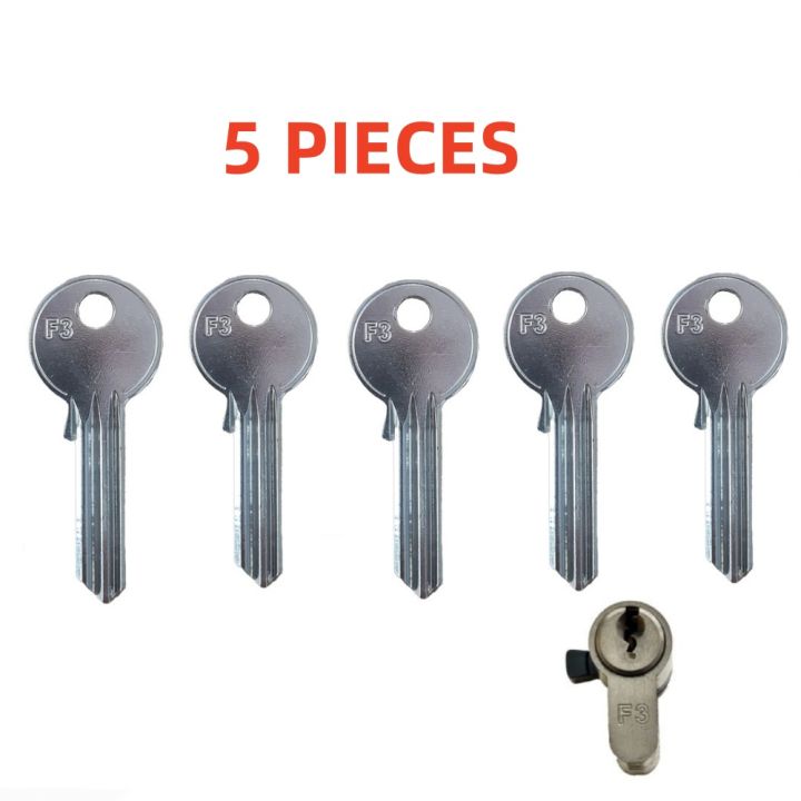 5 PIECES F3 for GULI A037 IS-15 key blanks for home door locks blank ...