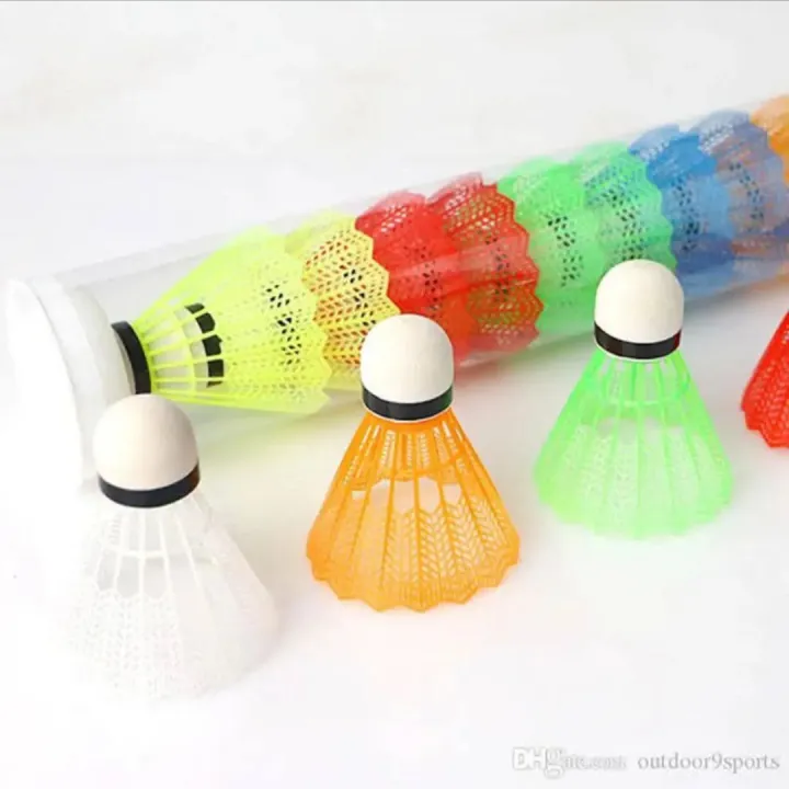 multicolor plastic shuttlecock high quality multi pack shuttle ...
