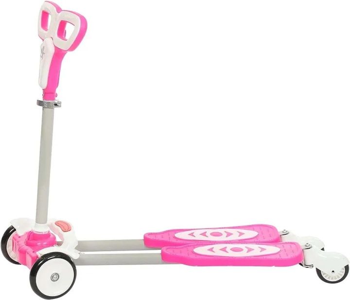 Scooter with Four Wheels for Kids - Multi Color | Daraz.pk