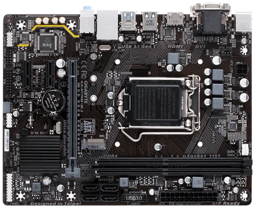 H110 Motherboard For 6th Gen And 7th Gen Processors With M.2 Slot ...