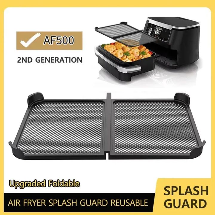 2nd generation Air Fryer Splatter Guard Heat Resistant for Ninja AF500 ...