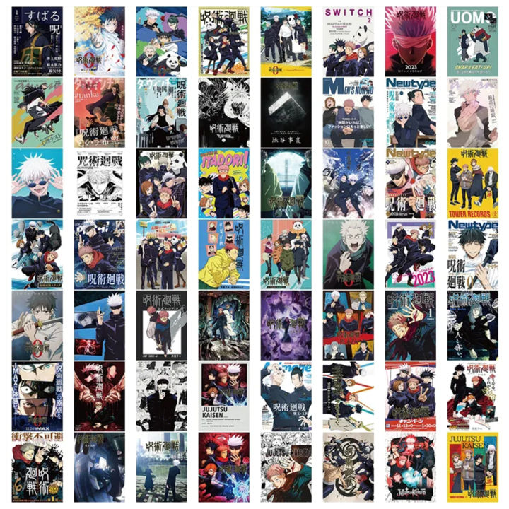 10/30/60pcs Cool Jujutsu Kaisen Anime Poster Stickers Satoru Gojo ...