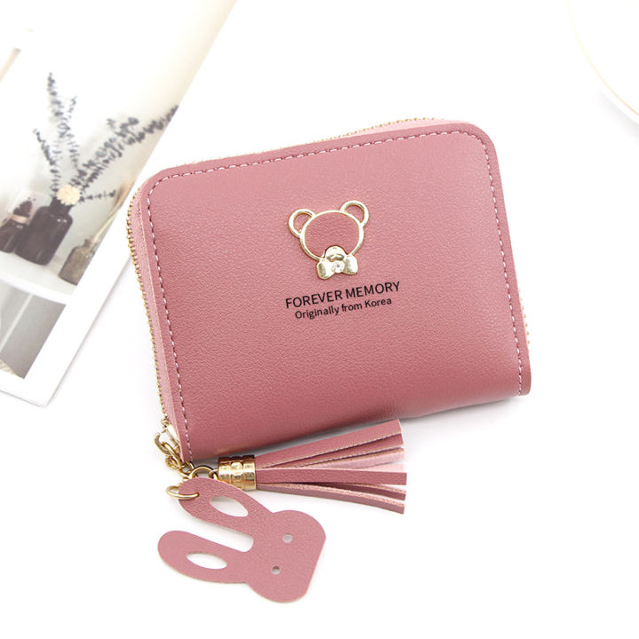 2024 Short Women Wallets Mini Cute Coin Pocket Card Holder Female Purse ...