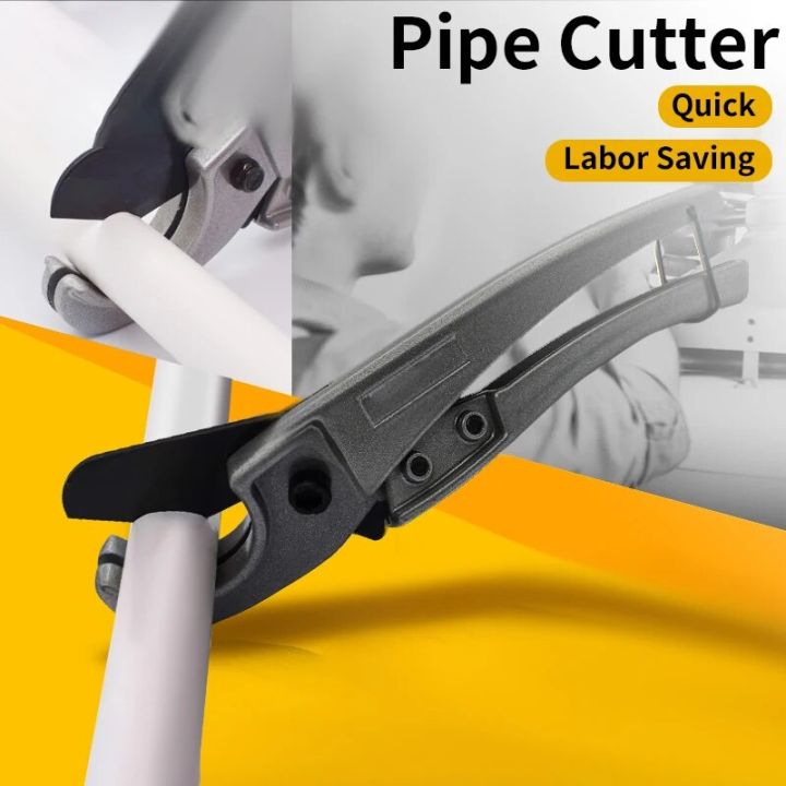Quick Plastic Water Pipe Cutter PVC/PPR/PE Pipe Scissors Dual-Purpose ...