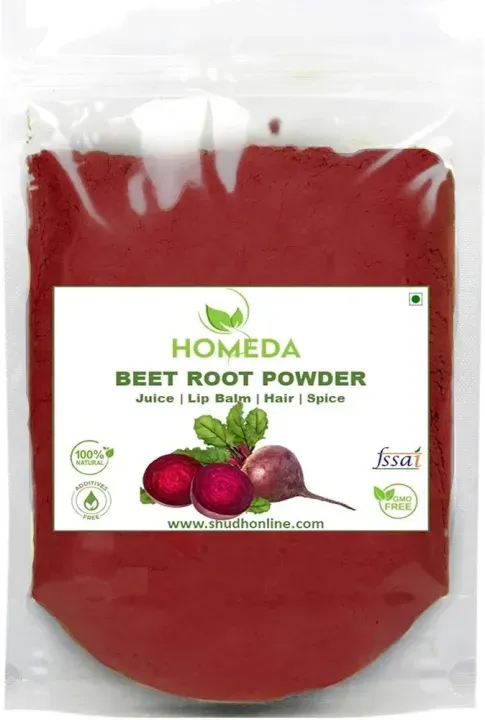 Homeda Organic Beetroot Powder for Hair Colour, Skin, Eating (200 Grams ...