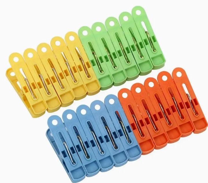 Cloth Hanging Clips Chimti plastuc 20 pcs | Daraz.pk