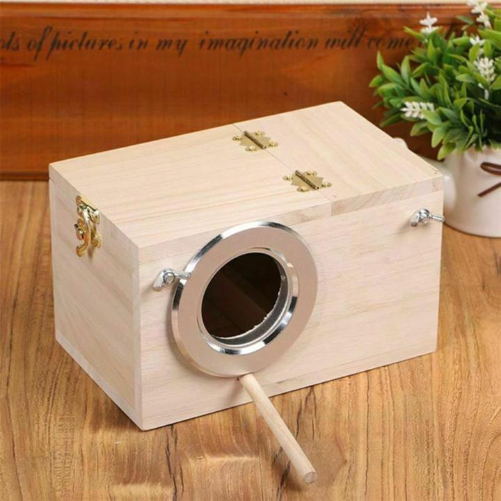 Pet Bird Swing Parrot Breeding Box Birdhouse Bridge Ladder Pet Supplie ...