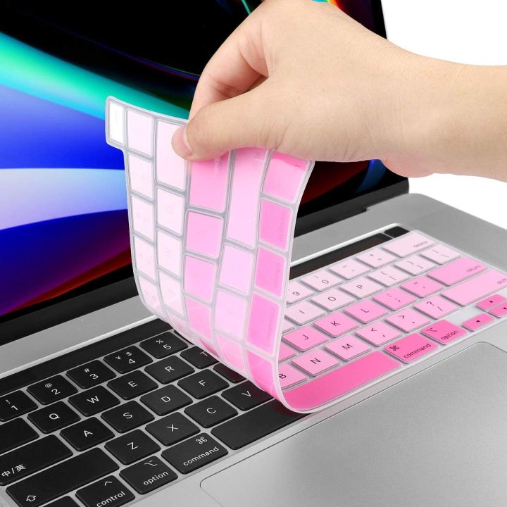 Ultra Thin Silicone Keyboard Cover Skin for MacBook Air & Pro 12/13/14 ...