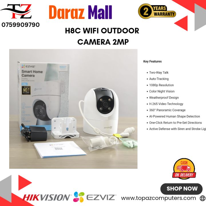 H8C WIFI OUTDOOR CAMERA | Daraz.lk