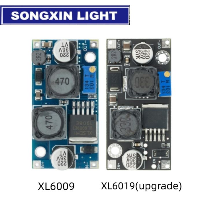 SX XL6019 (XL6009 Upgrade) Automatic Step-up Step-down Dc-Dc Adjustable ...