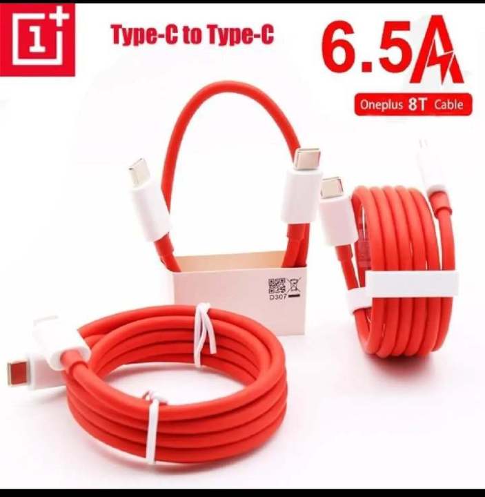 OnePlus USB Data & Charging Cable PD Dash WRAP Fast Charging Cable Type ...