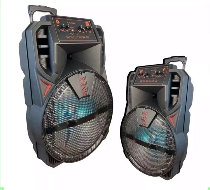 15 inch Bluetooth speaker wireless mic | Daraz.lk