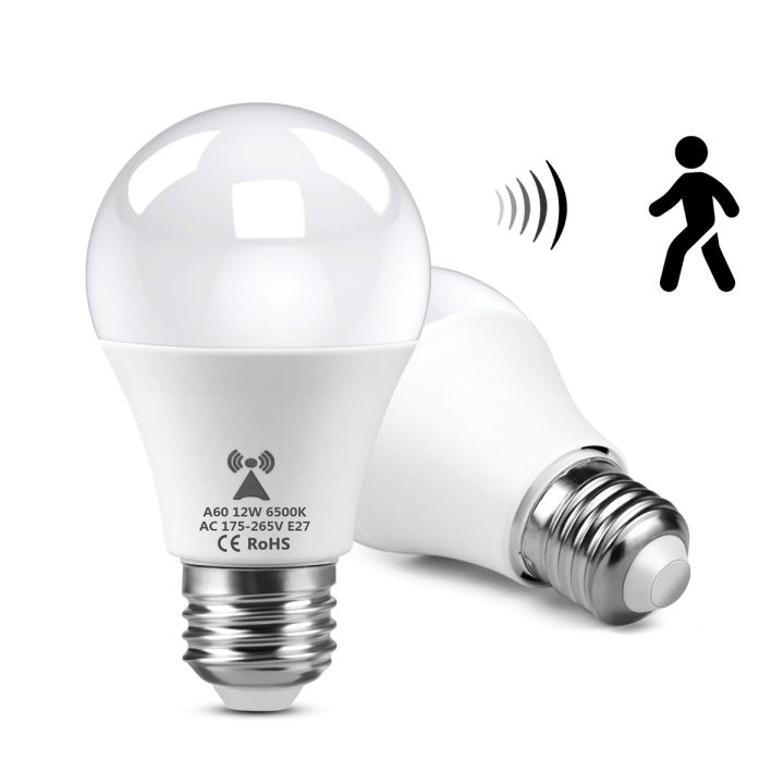 1PCS Microwave Radar Sensor LED Night Light Bulb Doorway Stair Corridor ...
