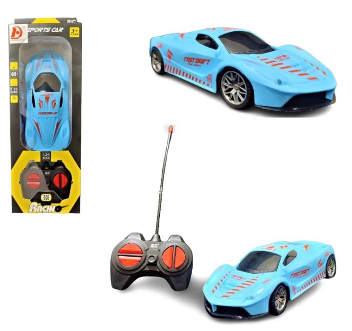 R/C Racing Car Toy With Multi-Directional Remote Control And Lights ...