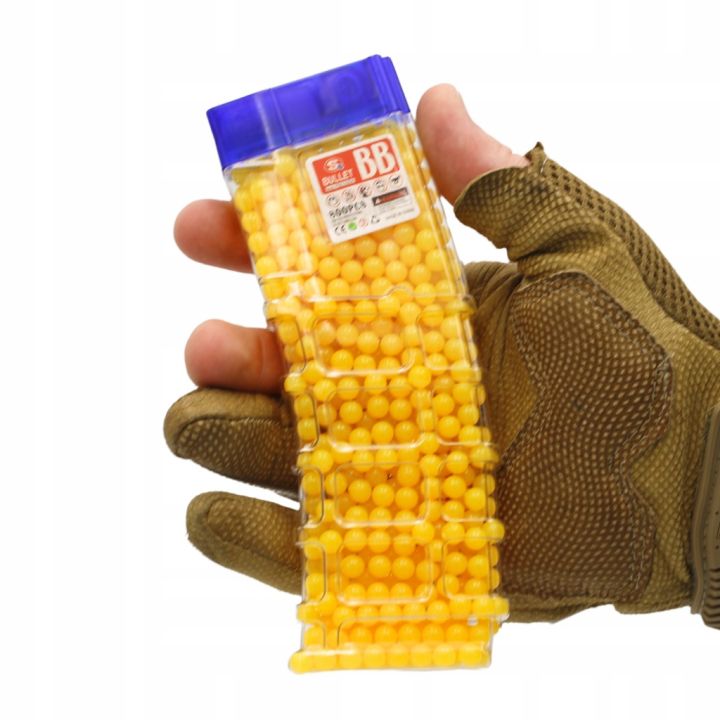 800 Yellow Hard Airsoft 6mm Bullets for Toy Guns & Airsoft Guns, High ...
