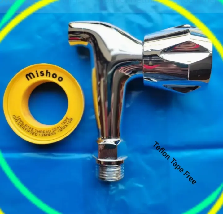 Pure Brass Single Water Tap with free Teflon Tape.High Quality.100 ...