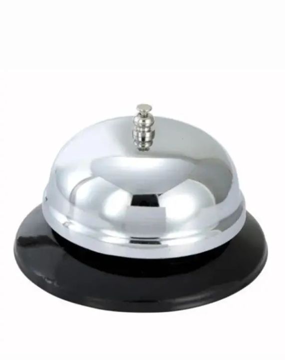 Steel Hand Call Bell for Doctors Office Table Peon Patients Restaurants ...