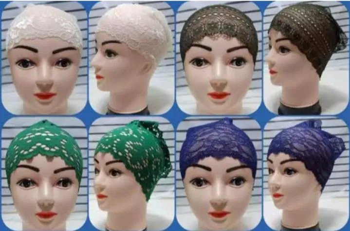 Pack of 6 Net Cap for girls hijab caps for girls stylish comfortable ...