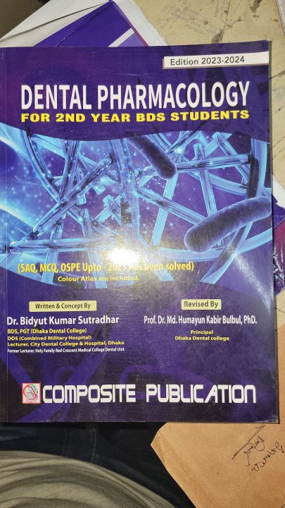Dental Pharmacology For 2nd Year BDS Students | Daraz.com.bd