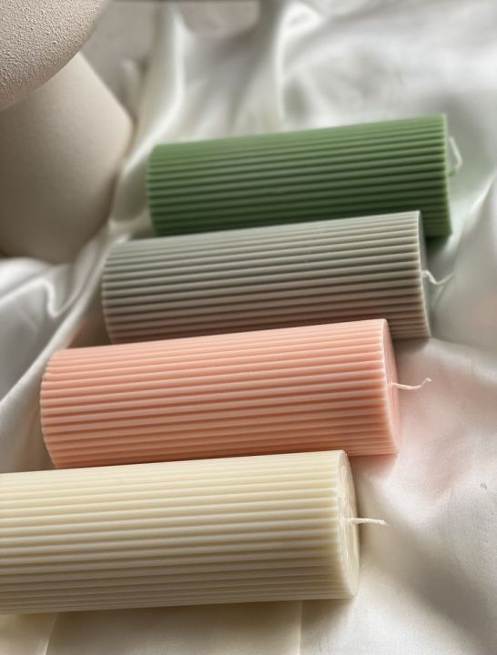 Pillar Candles 1 PC - Lovely Candles - Candles For Home Decor - Candles ...