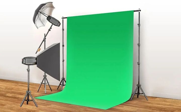 10x10ft Ultra ChromaKey Green Screen Professional Studio Backdrop in ...