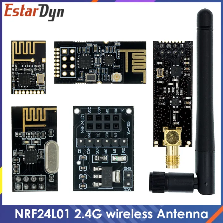 NRF24L01+ 2.4G wireless data transmission module 2.4GHz NRF24L01 upgrade version NRF24L01+PA+LNA ...