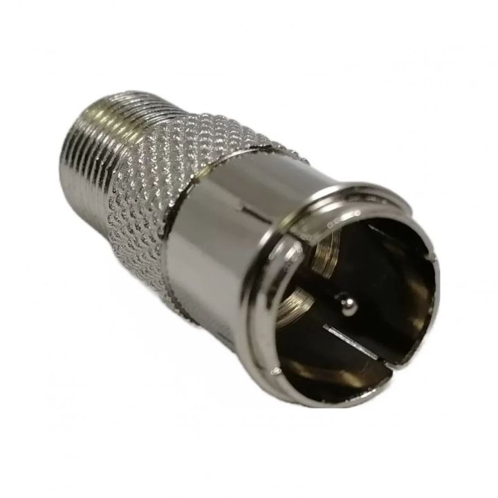 F-Type Quick Connect Push-On Coaxial Coax Cable Adapter for Satellite ...