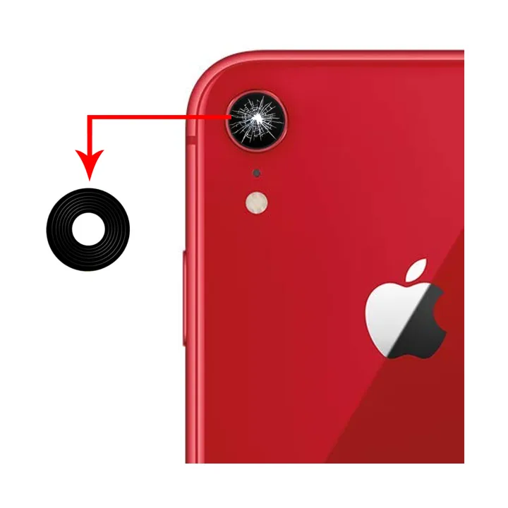 Apple iPhone XR Back Camera Lens Glass Replacement with Pre-Installed ...