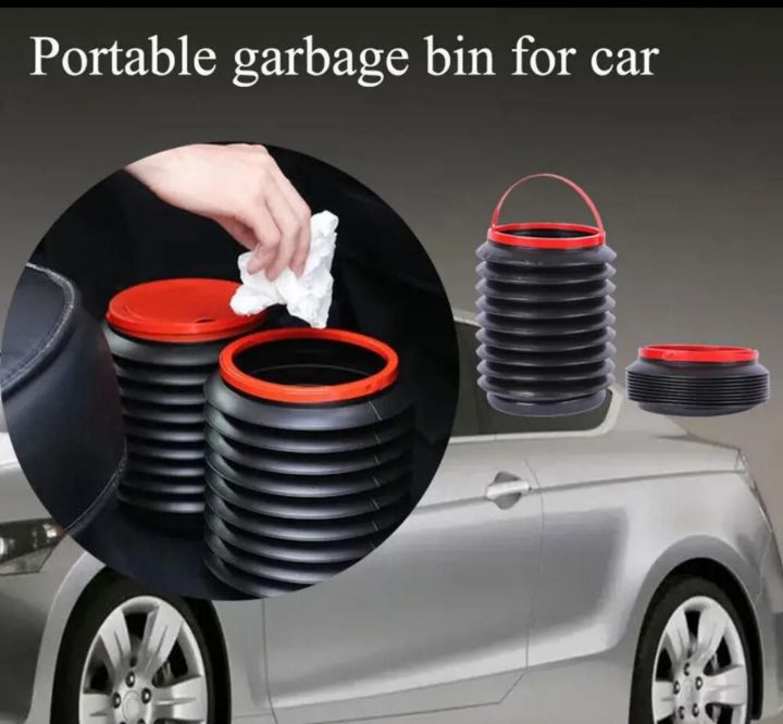 Trash bin car garbage bucket | Daraz.lk