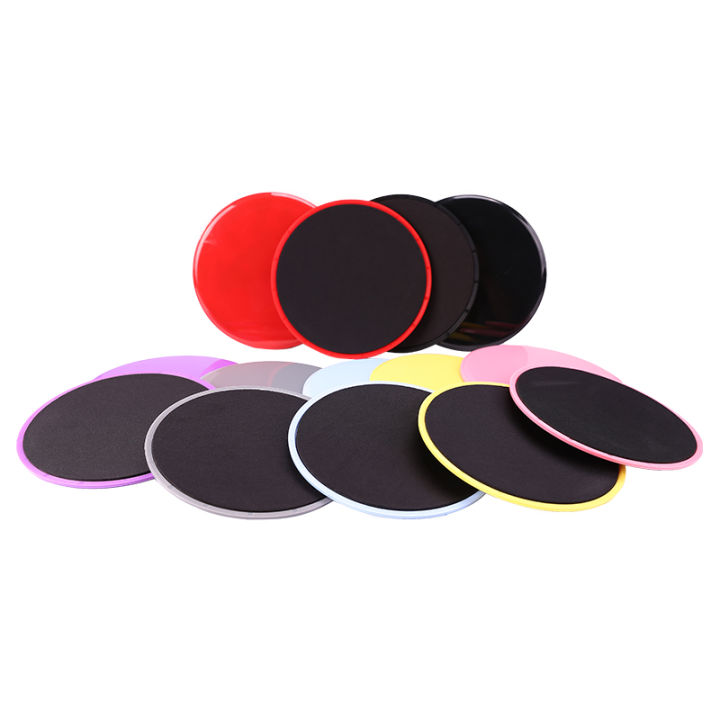 2pcs Gliding Discs Slider Fitness Disc Exercise Sliding Plate Abdominal ...