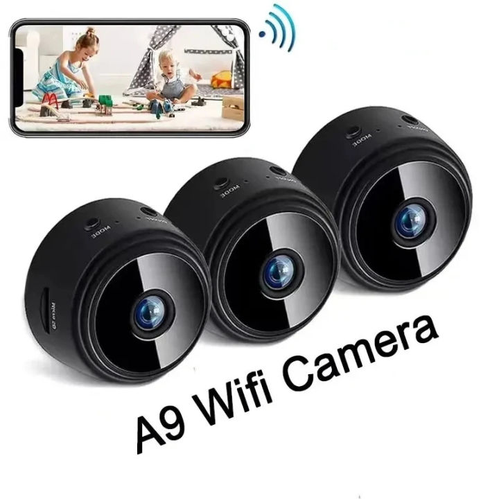 A9 Mini Camera WiFi Wireless Security Protection Remote Monitor ...