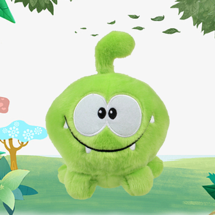 20cm Kawaii om nom Frog Plush Toy Cut the Rope Soft Rubber Figure ...