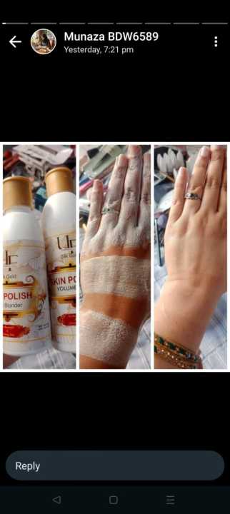 FU Gold skin Polish beat results without any side effects | Daraz.pk