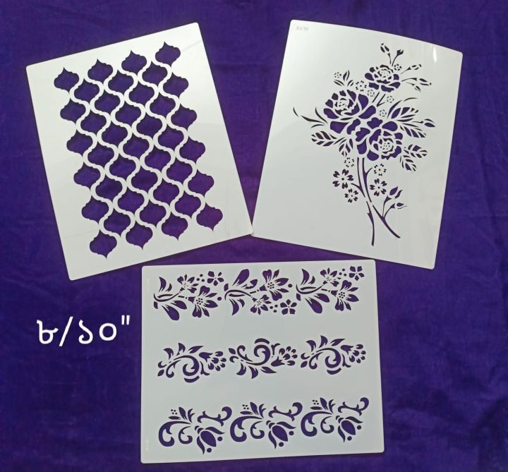 Waterproof Stencils New Design. | Daraz.com.bd